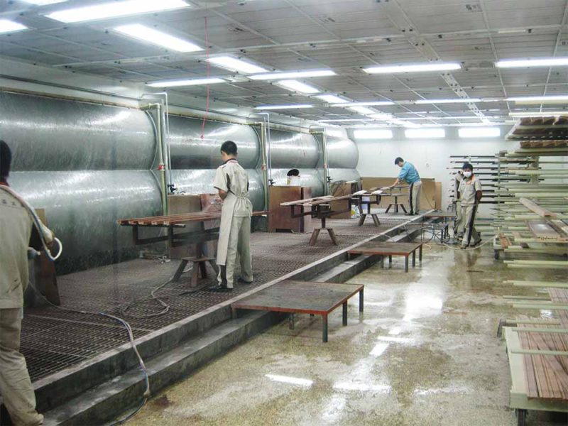 Furniture Paint Booths are designed and manufactured for wood finishing.